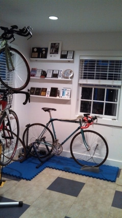 Designing Triathlon Spaces - An Indoor Bike Training Room - LifeDoneWell